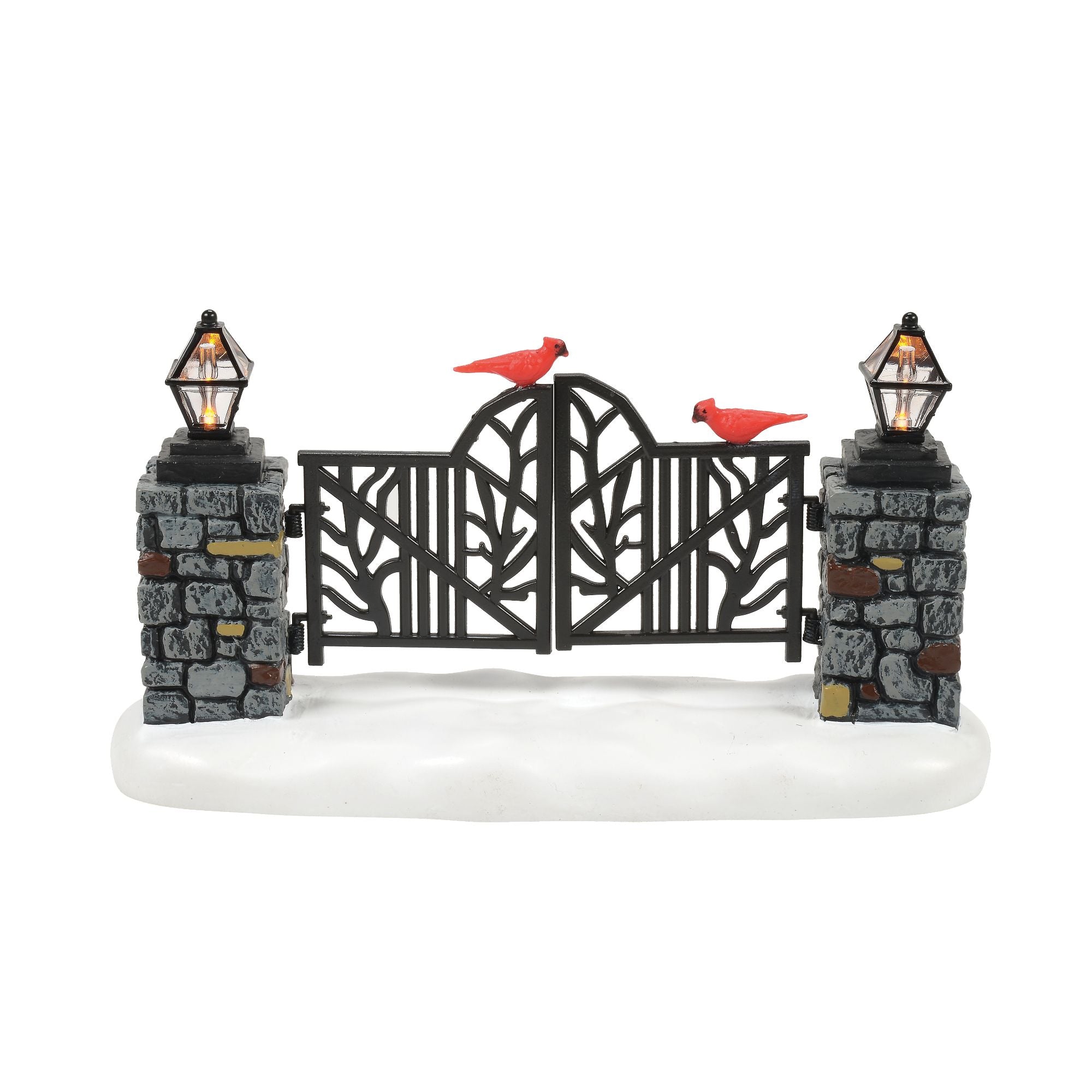 Cardinal LIT Christmas Gate – Department 56