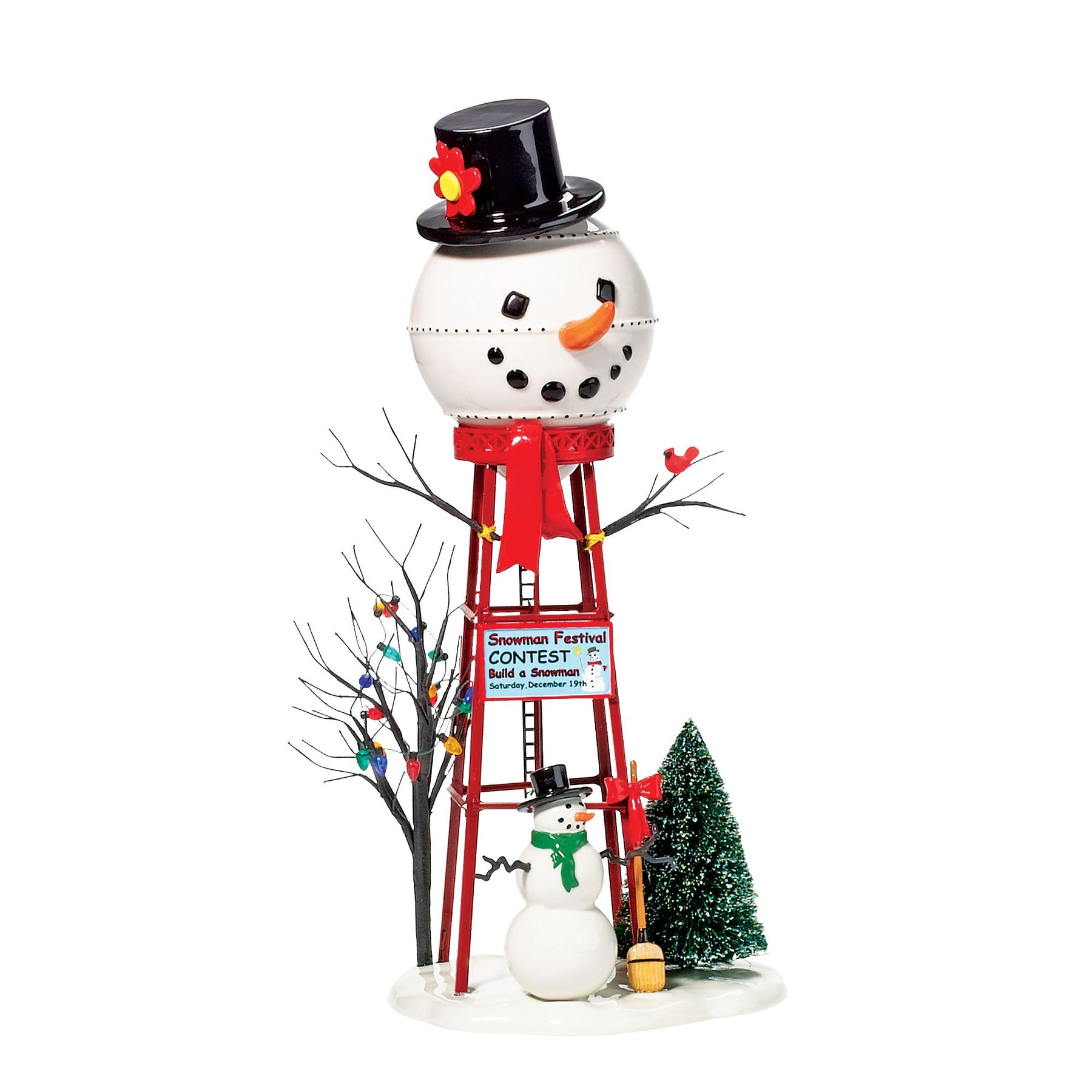 Snowman Watertower – Department 56